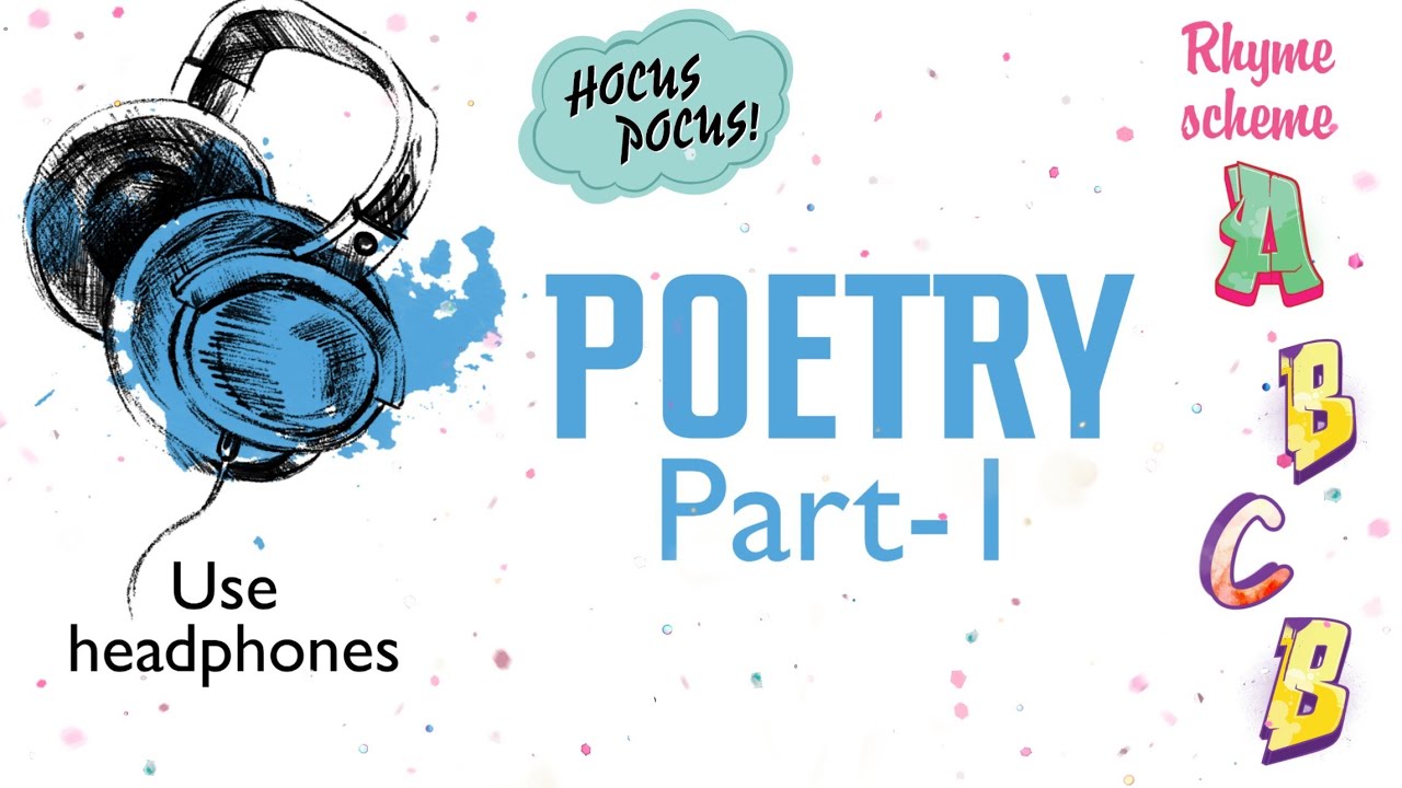 Basics of poetry | Examples | Rhyme scheme in poem | Worksheets | Free ...