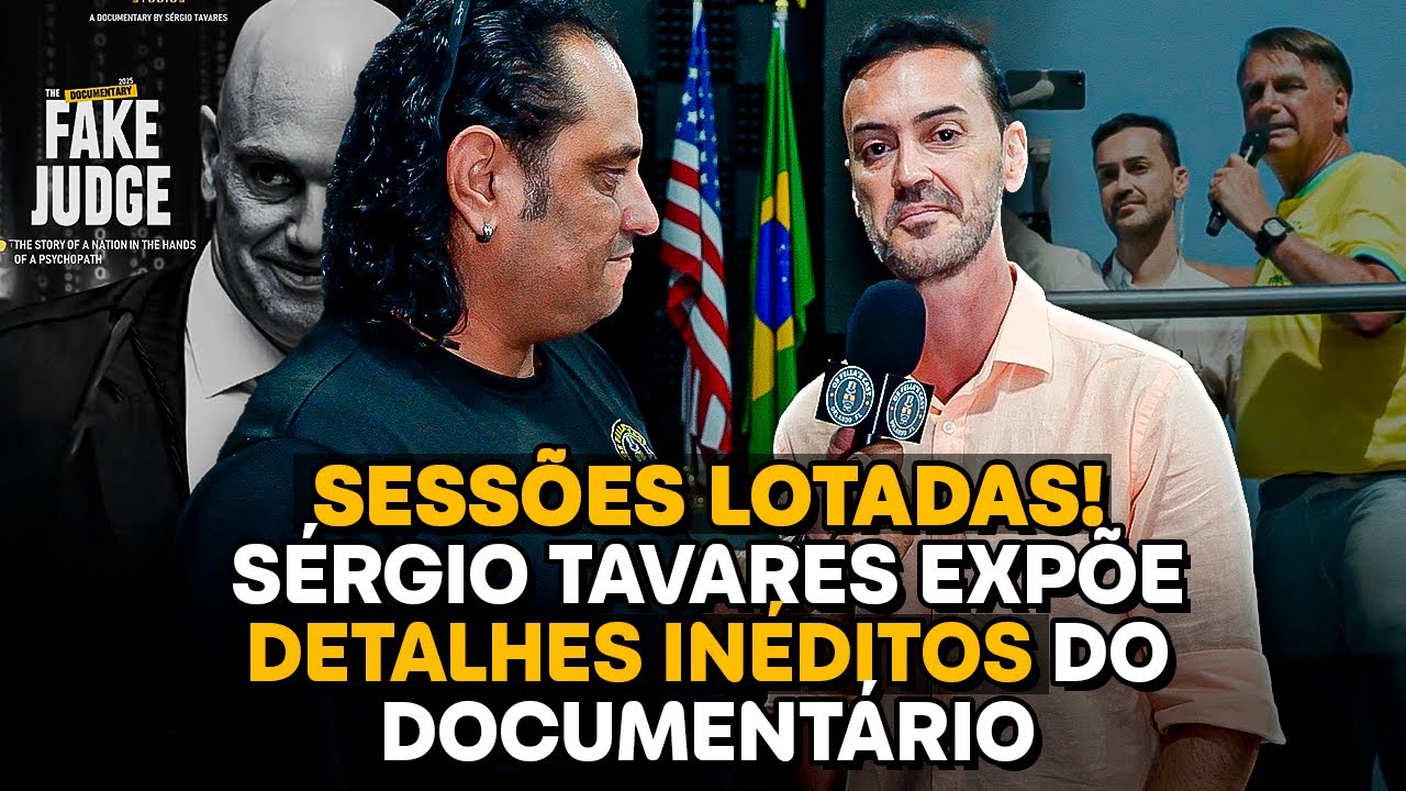 Veja COMO FOI a estreia do documentário THE FAKE JUDGE com SESSÃO ...