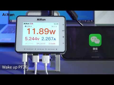 CARICABATTERIE RAPIDO AIXUN PF26 INTELLIGENTE MULTICANALE HUB 8 PORTE USB - GUIDA UTILIZZO - YouTube
