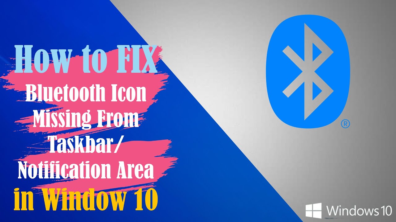 Quick Tutorial How To FIX Bluetooth Icon Missing From Taskbar quick-tutorial-how-to-fix-bluetooth-icon-missing-from-taskbar