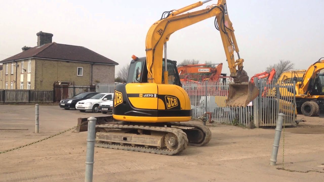 Jcb Jz70 Midi Digger - YouTube