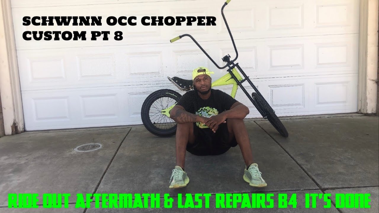 Schwinn OCC Stingray Chopper Bike Custom PT 8 - YouTube