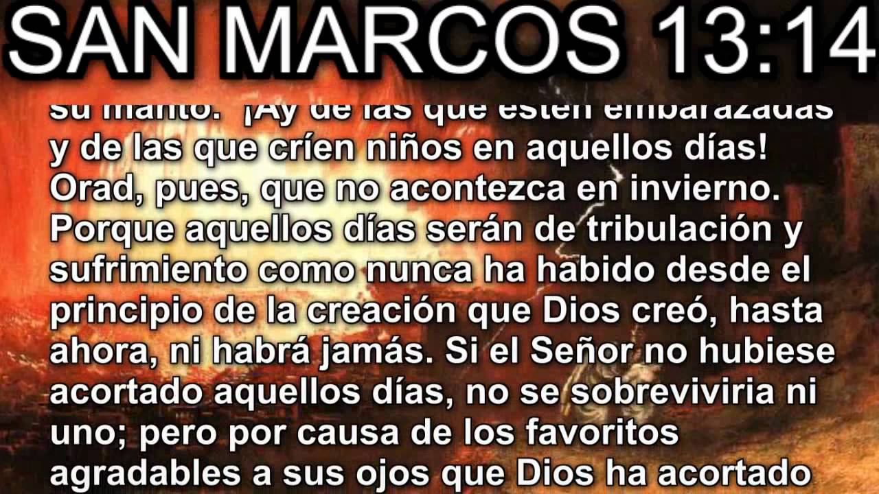 Nuestro Señor San Marcos 13 14 Vida Jesus Cristo-Cristo Jesús Book Vida ...
