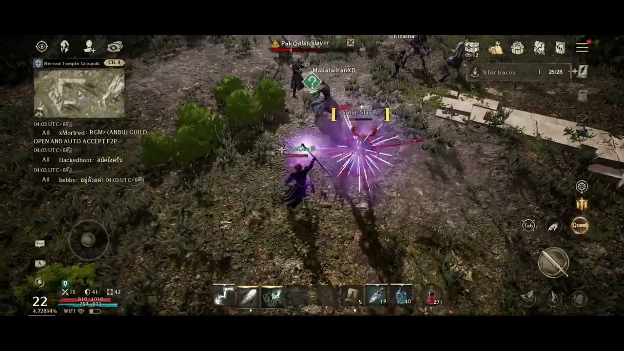 night crows how to auto all skills - YouTube