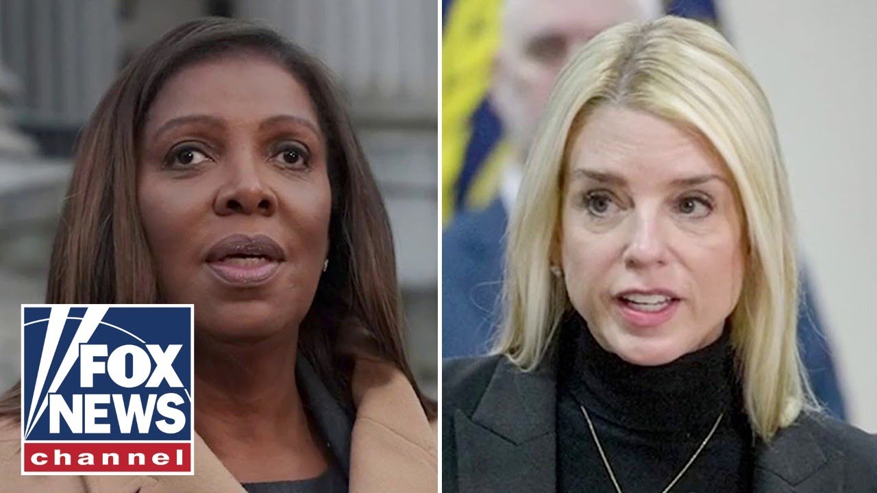 BREAKING: Pam Bondi approves Letitia James investigation - YouTube
