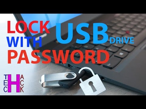 How to lock Pen Drive on Windows - YouTube