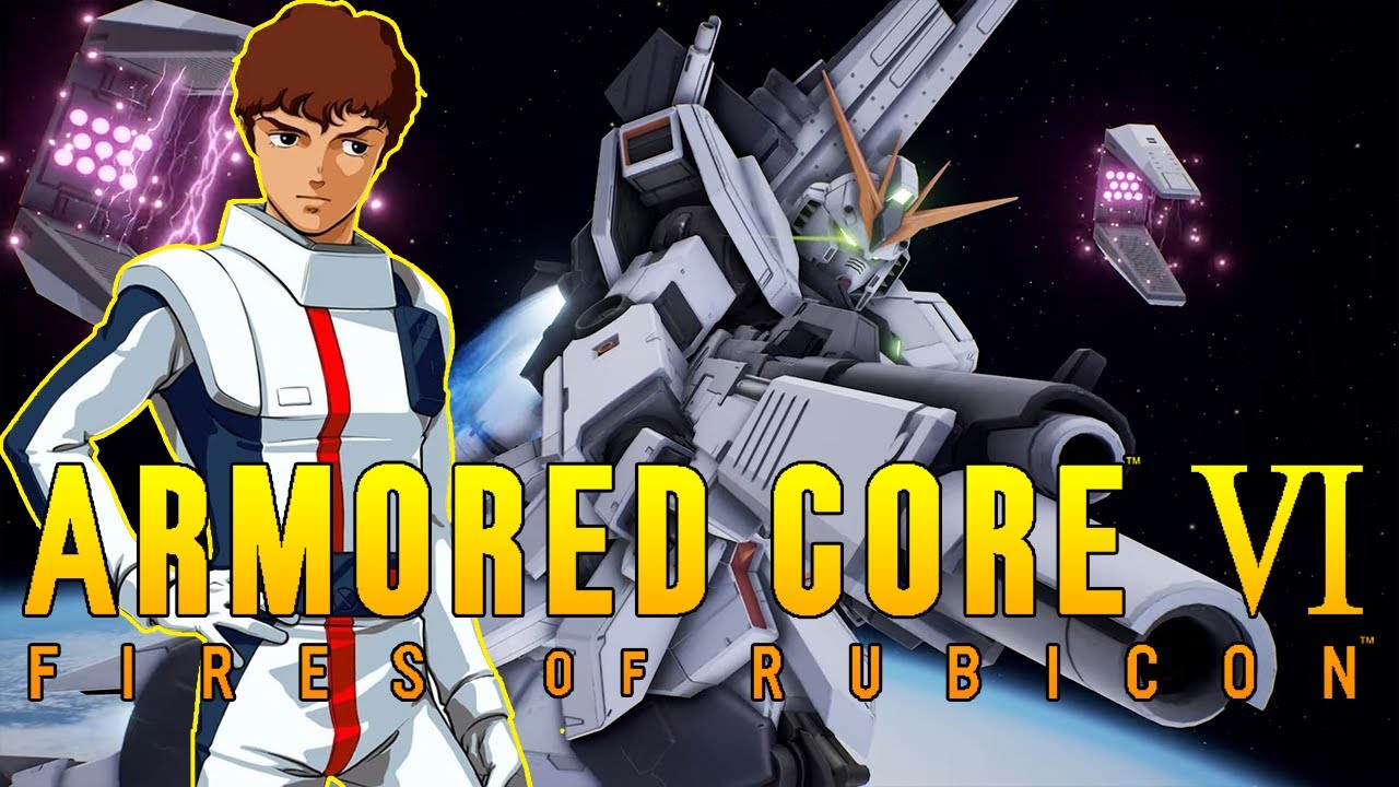 Demonstrating The Power of the Nu Gundam in Armored Core VI - YouTube