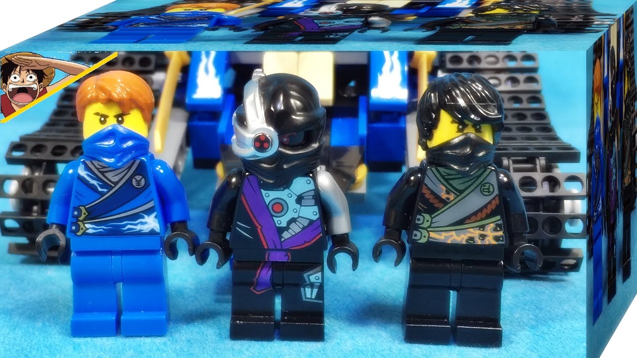 레고 닌자고 제이 콜 닌드로이드 썬더 레이더 70723 미니피규어 리뷰 Lego Ninjago Thunder Raider