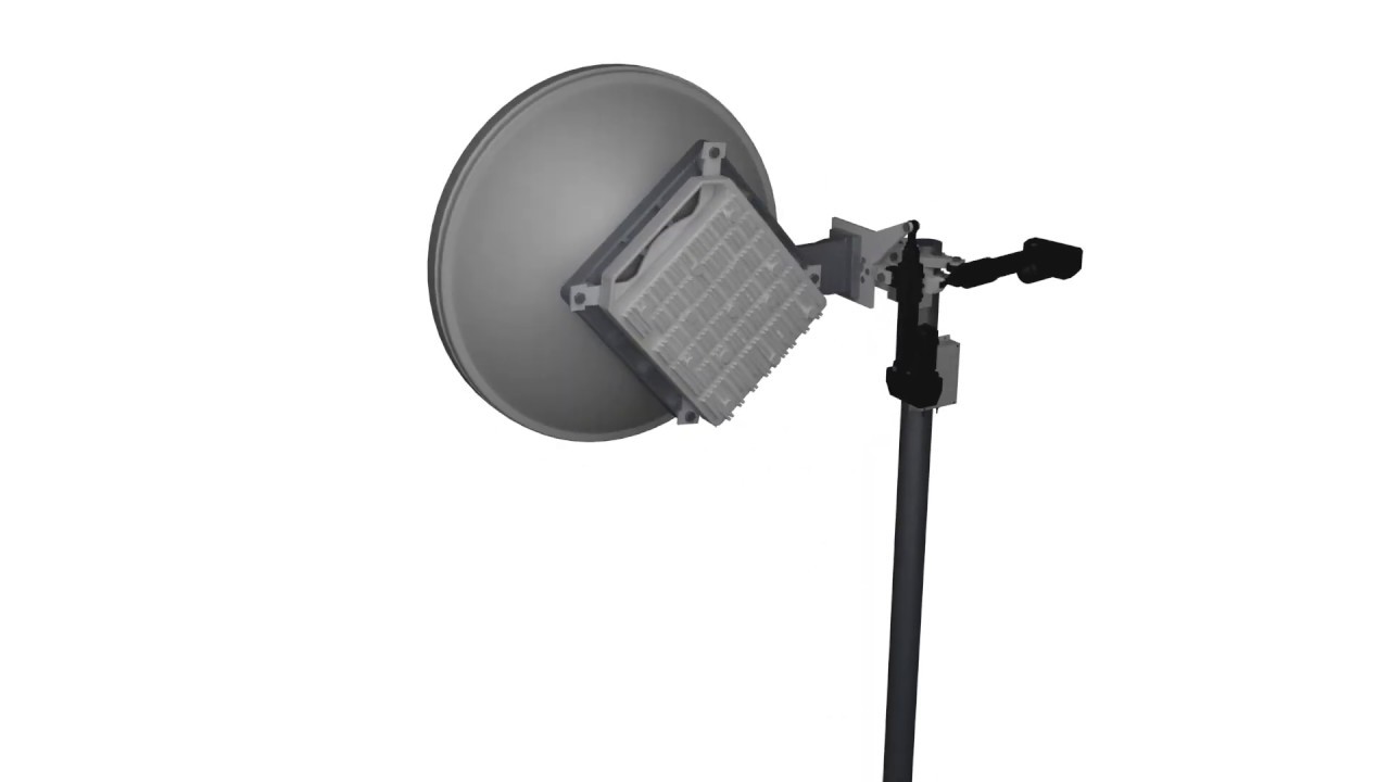 BATS OnPoint 5G + Siklu’s EtherHaul™ 8010FX Product Rotation - YouTube