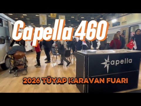 Capella 460 FL Tüyap Karavanist Fuarı @capellacaravan 