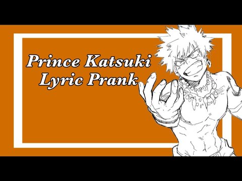 Prince Katsuki (Ali) | Lyric Prank | Slight TodoBaku | MHA - YouTube