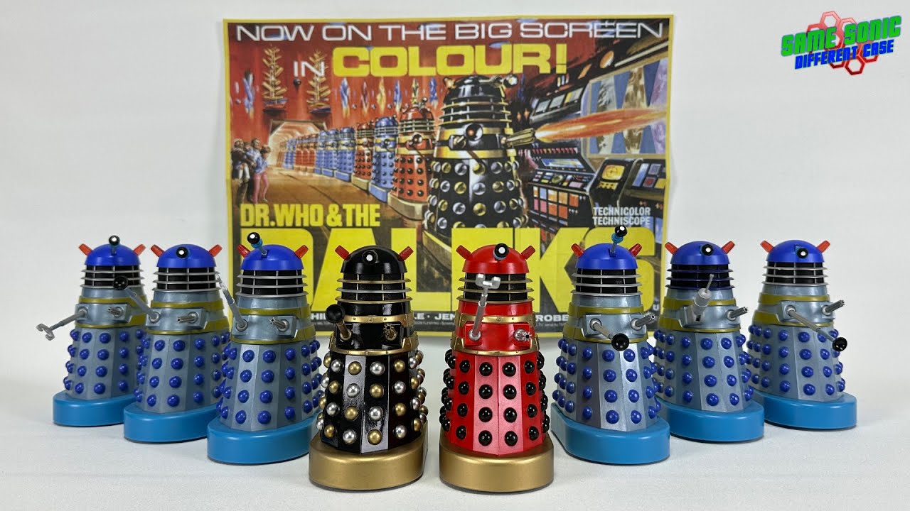 Dr. Who & the Daleks - Dalek Figure Collection - YouTube