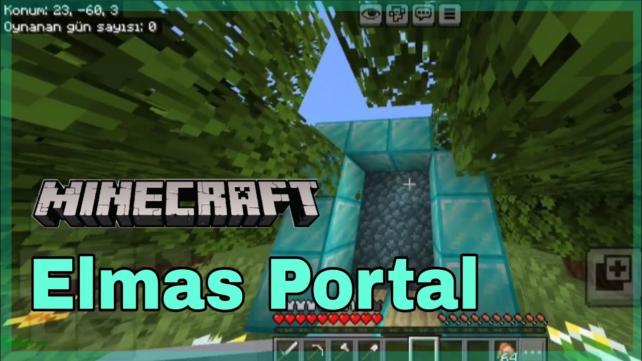 ELMAS PORTALI! Minecraft - YouTube
