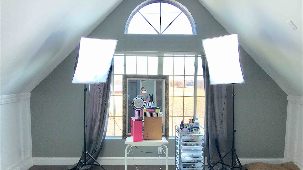 CHEAP & Easy Youtube Filming Setup! (Great for beginners) - YouTube