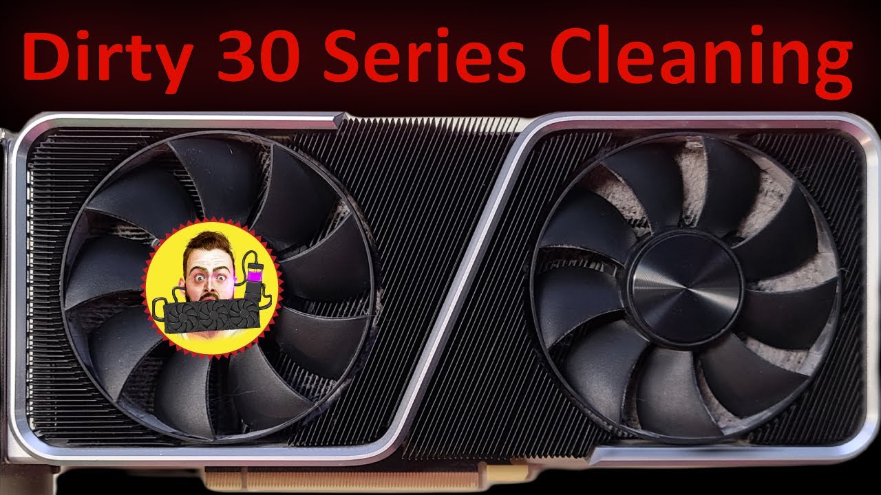 Dirty 30 Series GPU Cleaning: 3060ti Edition - YouTube