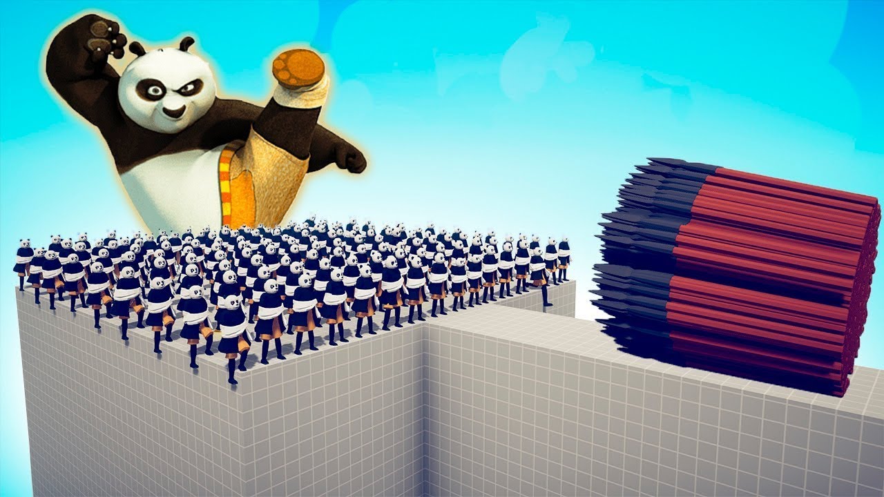 100x KUNG FU PANTA + GIANT vs EVERY GOD - Totally Accurate Battle ...
