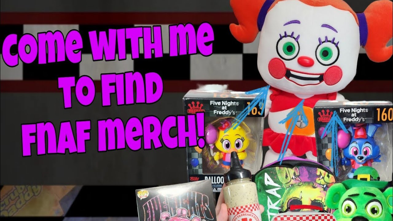 Come FNaF Merch Shopping With Me! | Hot Topic, 5 Below, Spencer's, and ...