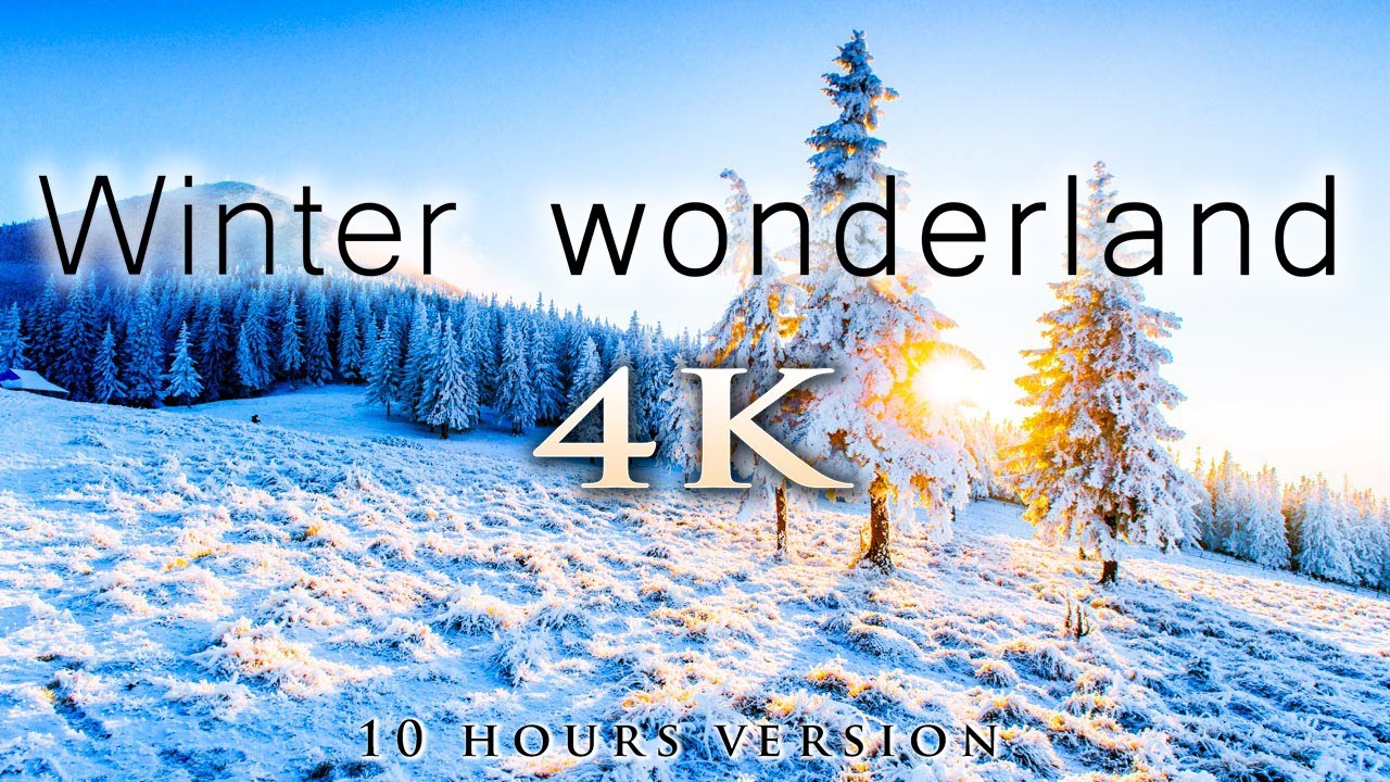 Wonderful Winter Scenes And Soothing Music for Relaxation 💤💤💤 - YouTube