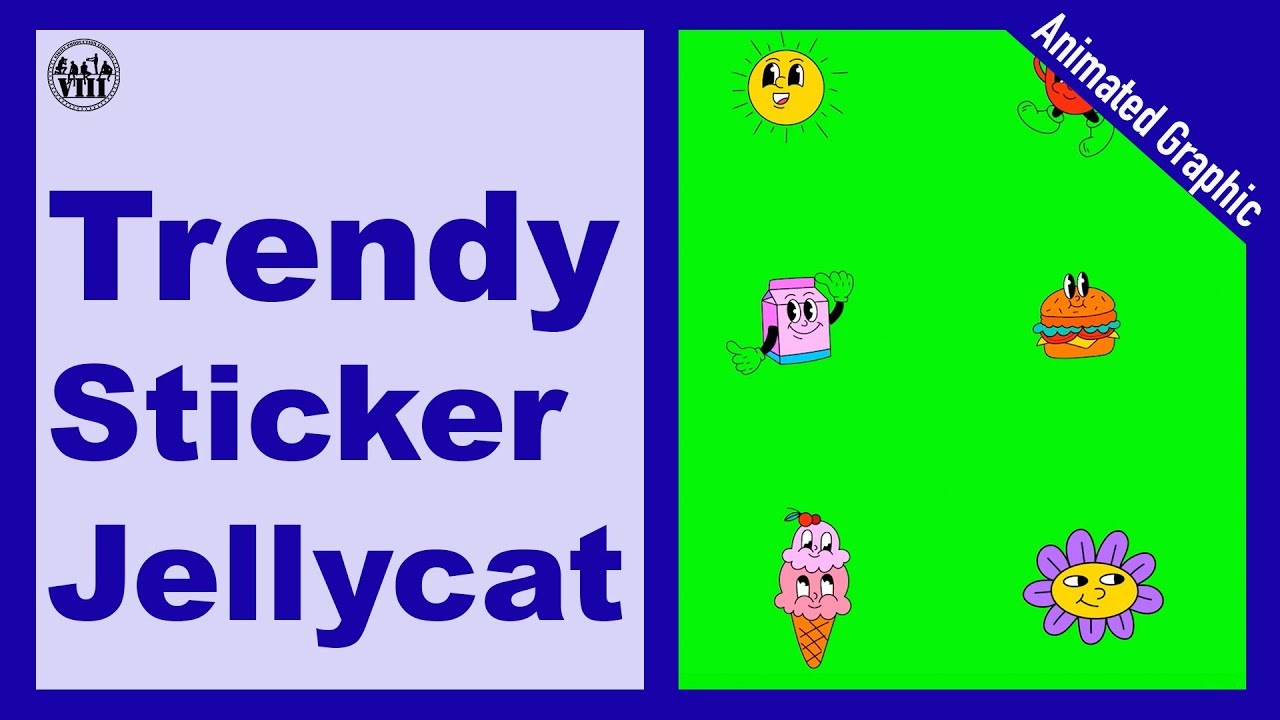 【Eight Production】Animated Graphic | Trendy Sticker | Jellycat ...