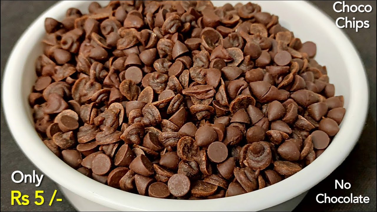 केक और आइसक्रीम के लिए, Choco Chips बनाना इतना सस्ता है की फिर कभी ...