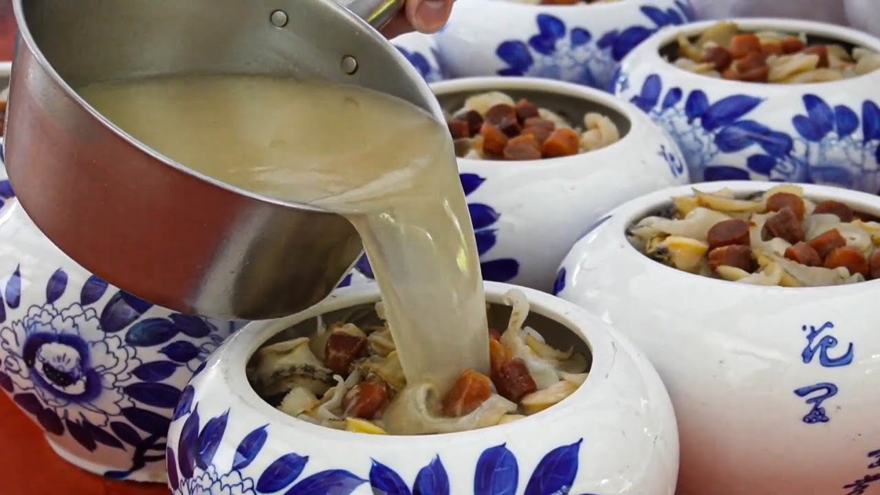 Best seafood soup! Most nourishing soup (Buddha jumps over the wall ...