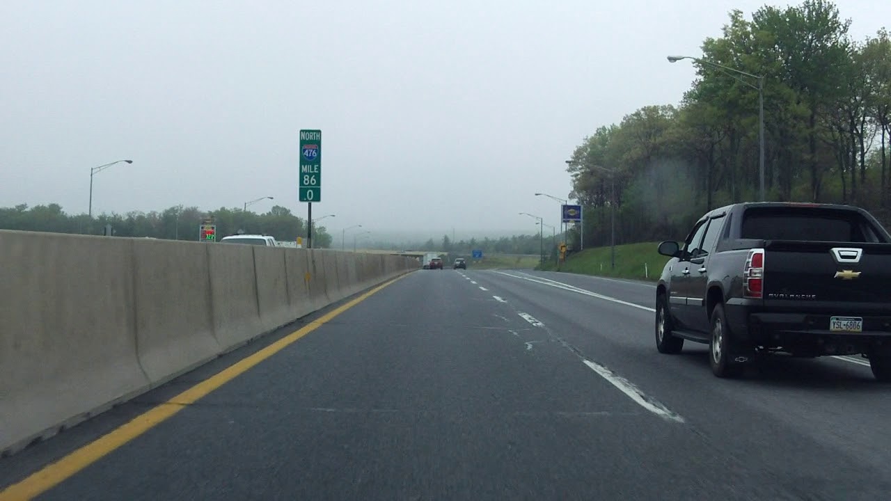 Jim Thorpe Interchange northbound - YouTube