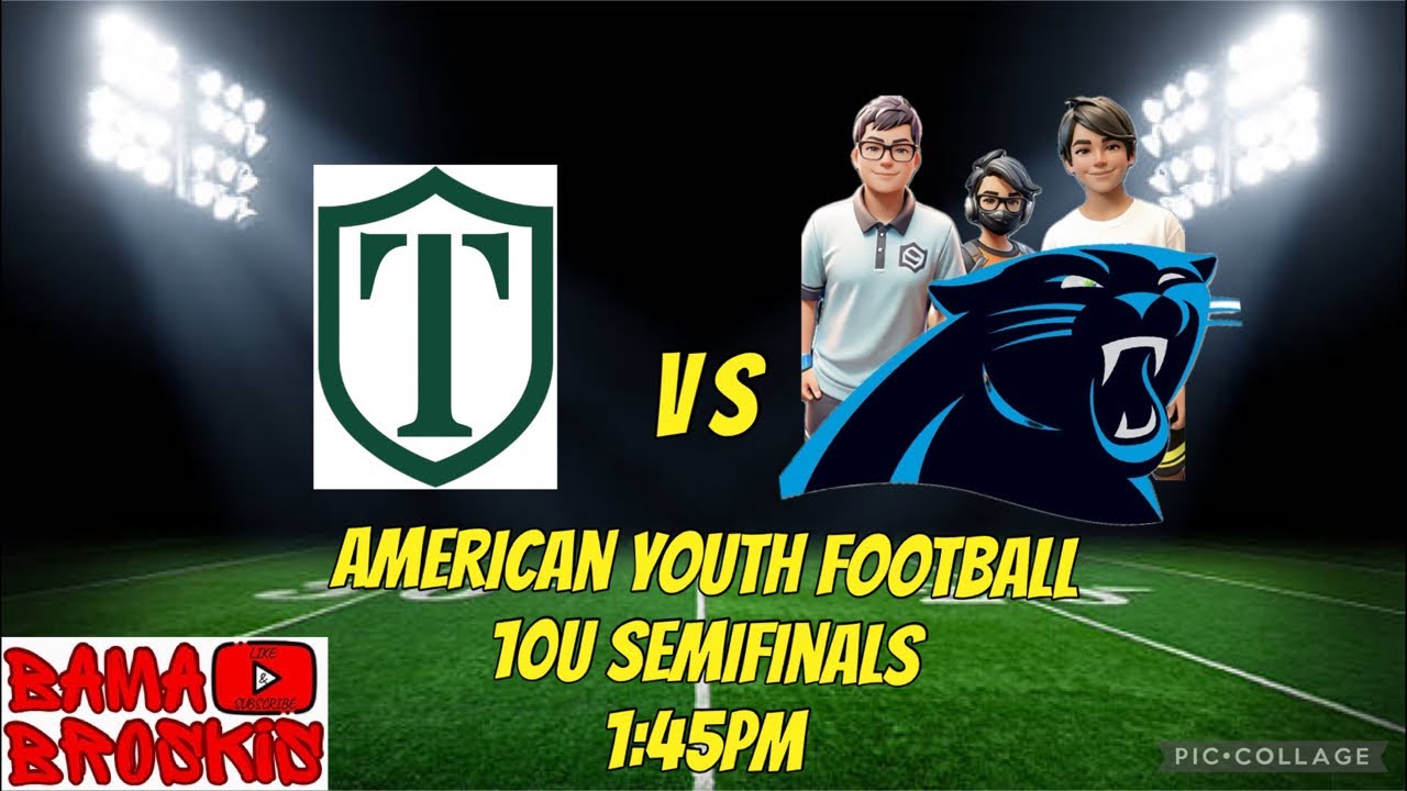 Monrovia Panthers vs Triumph | American Youth Football 10U Semifinals ...