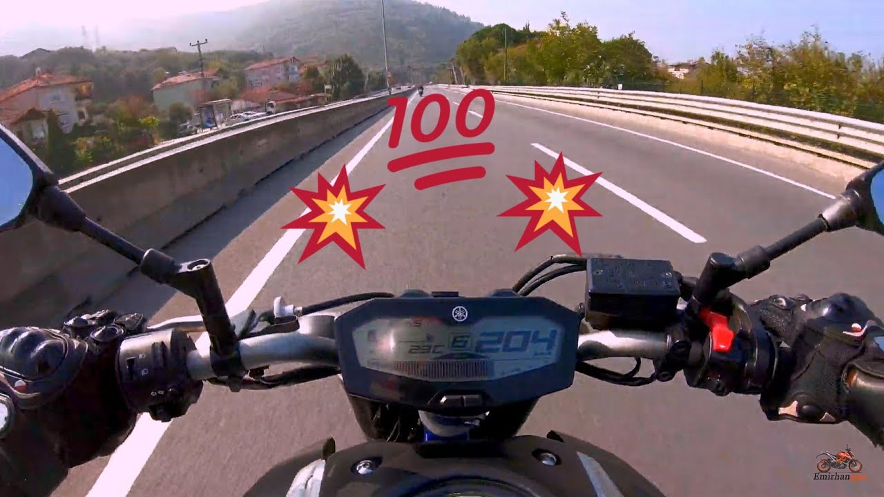 MT07 VS YAMAHA R6 0-180 Acceleration - YouTube