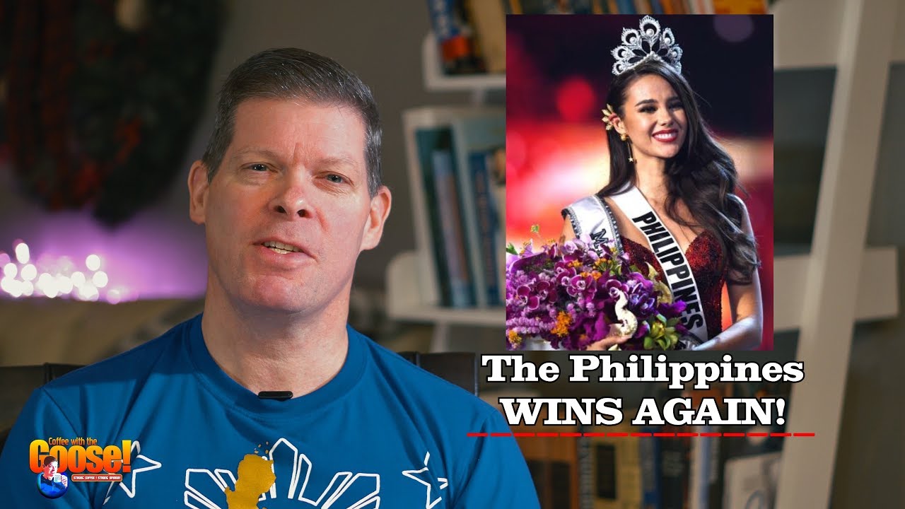 The Philippines Wins Again! Catriona Gray ( blooper end) - YouTube