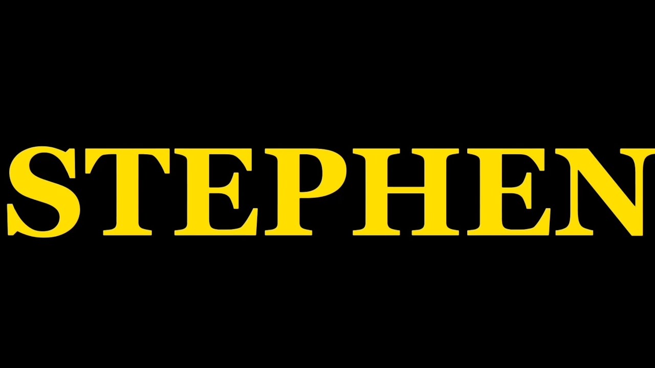 STEPHEN 2 (ORIGINAL) - YouTube