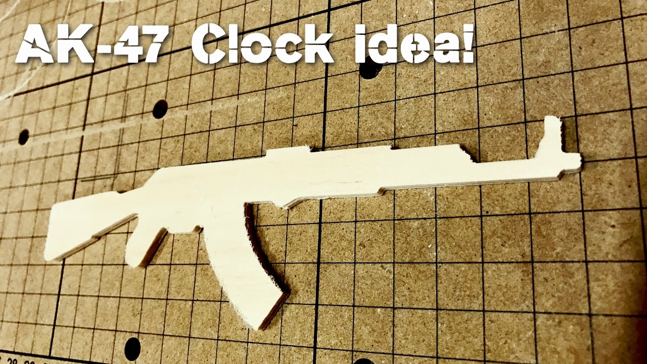 AK-47 Clock - Part 1 - Just and Idea? - YouTube