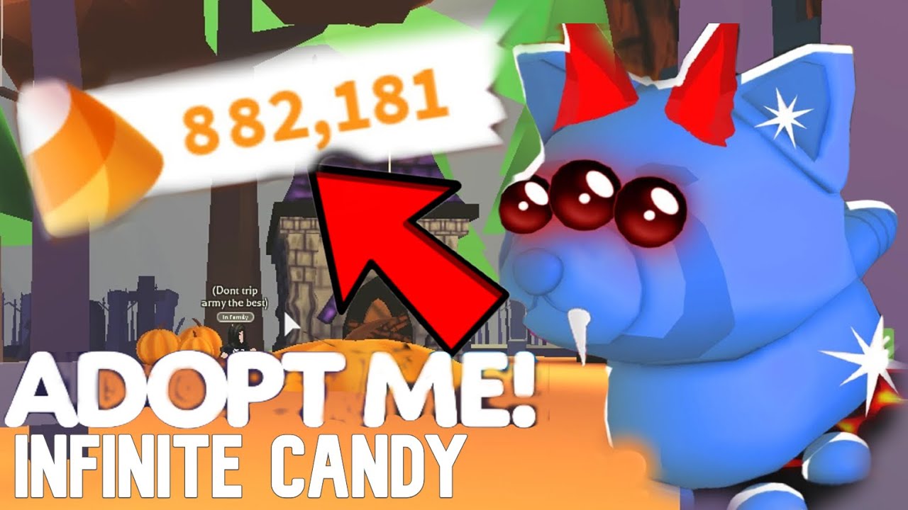🎃How to get INFINITE CANDY in ROBLOX ADOPT ME HALLOWEEN EVENT😱 - YouTube