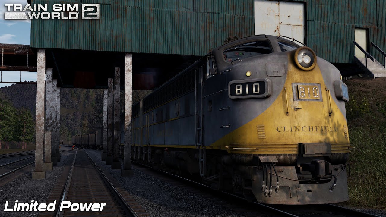 Limited Power - Clinchfield Railroad - F7 - Train Sim World 2 - YouTube