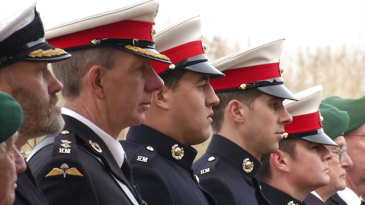 47 Royal Marine Commando The funeral of Harry Prescot 47 RMC Veteran ...