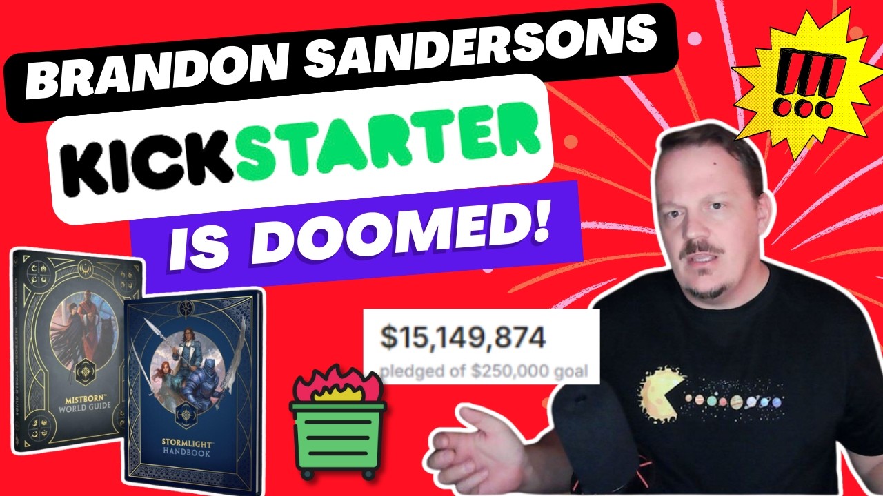 Why Brandon Sanderson's Cosmere RPG Kickstarter is DESTINED TO FAIL # ...