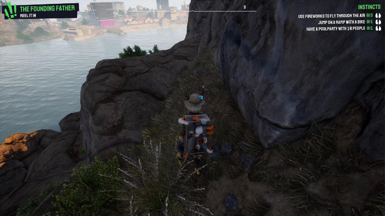 How to reel it in and unlock the lighthouse, in Goat Simulator 3 - YouTube