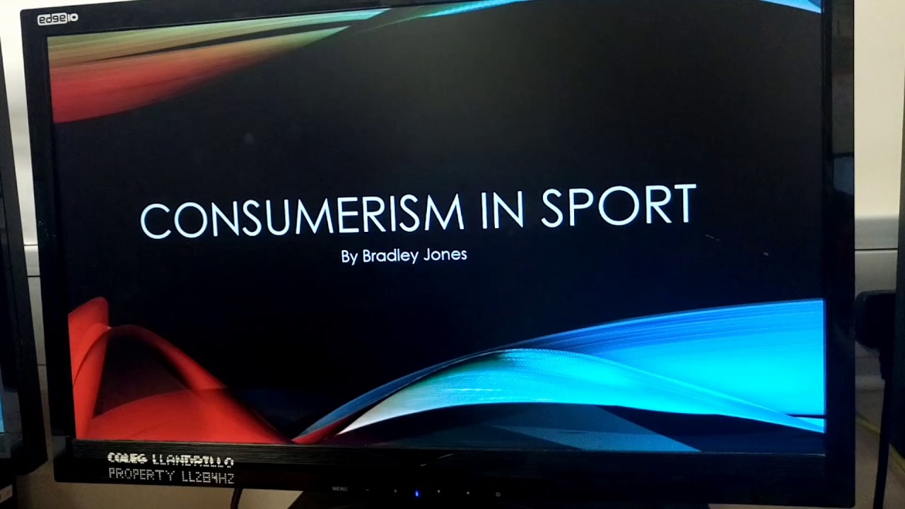Consumerism in sport - YouTube