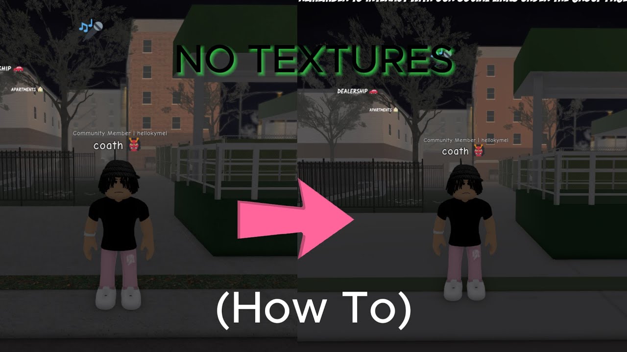 How To Remove Textures From Your Roblox Game's (Works On All Roblox Games) - YouTube