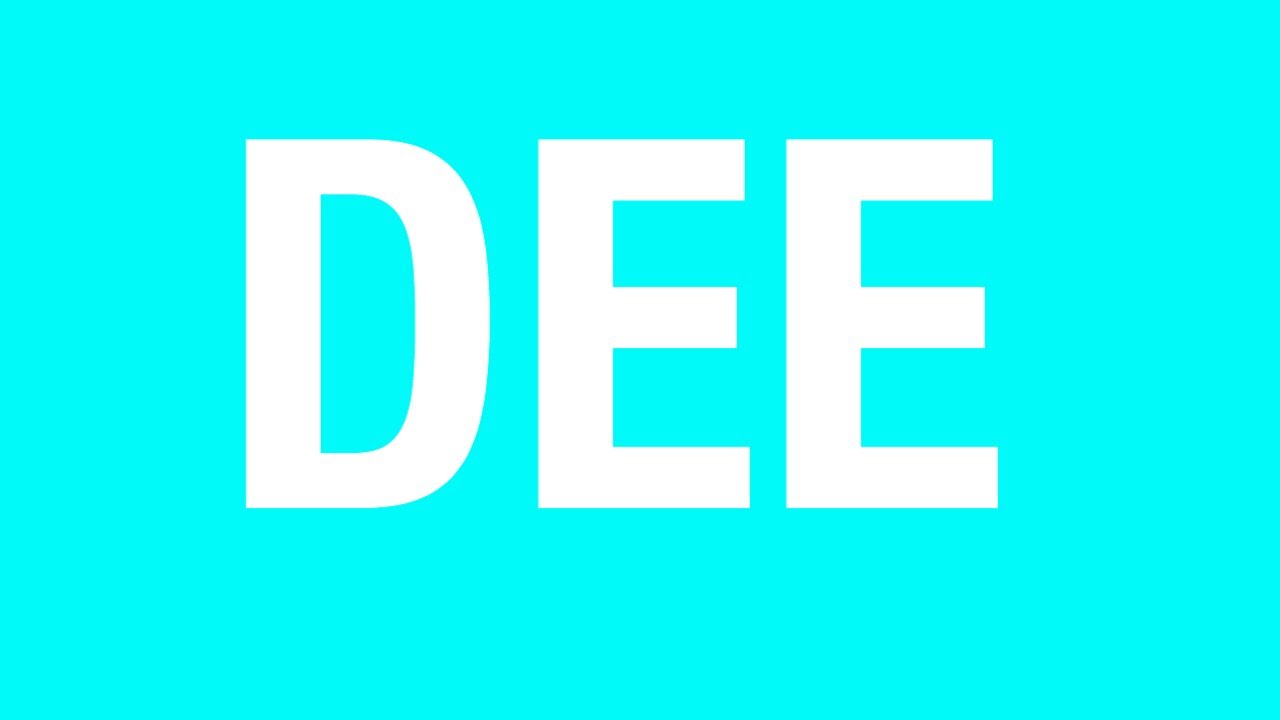 Saying Dee 50 Times - YouTube