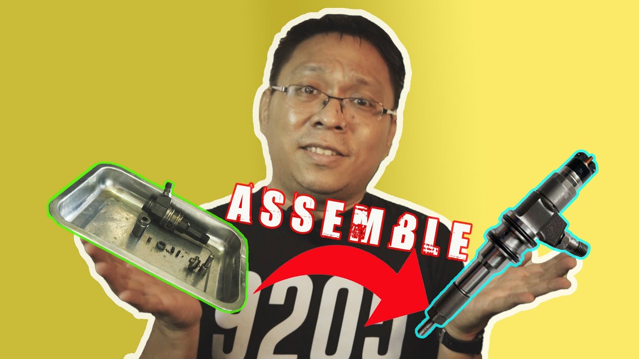 Step by Step Guide on How to Assemble a Fuso 6M70 Injector - YouTube