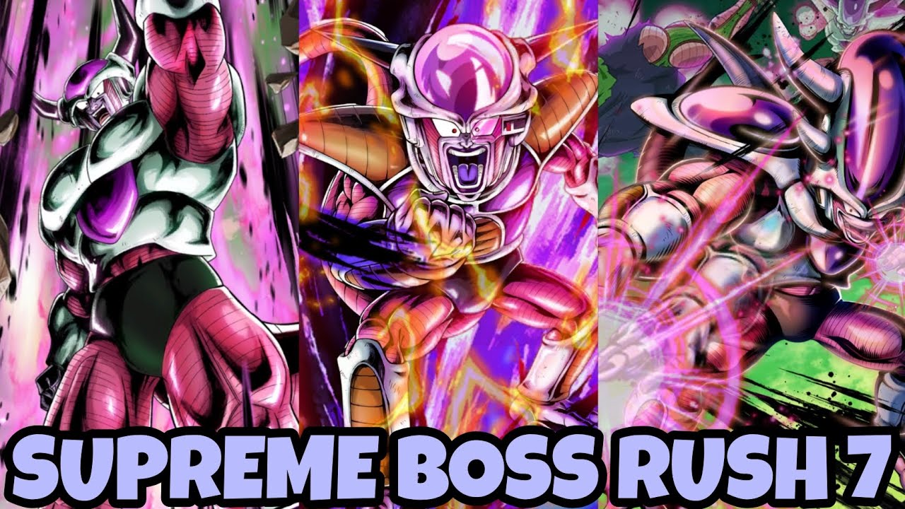SUPREME BOSS RUSH - FRIEZA Supreme Boss Rush 7 | Dragon Ball Legends - YouTube