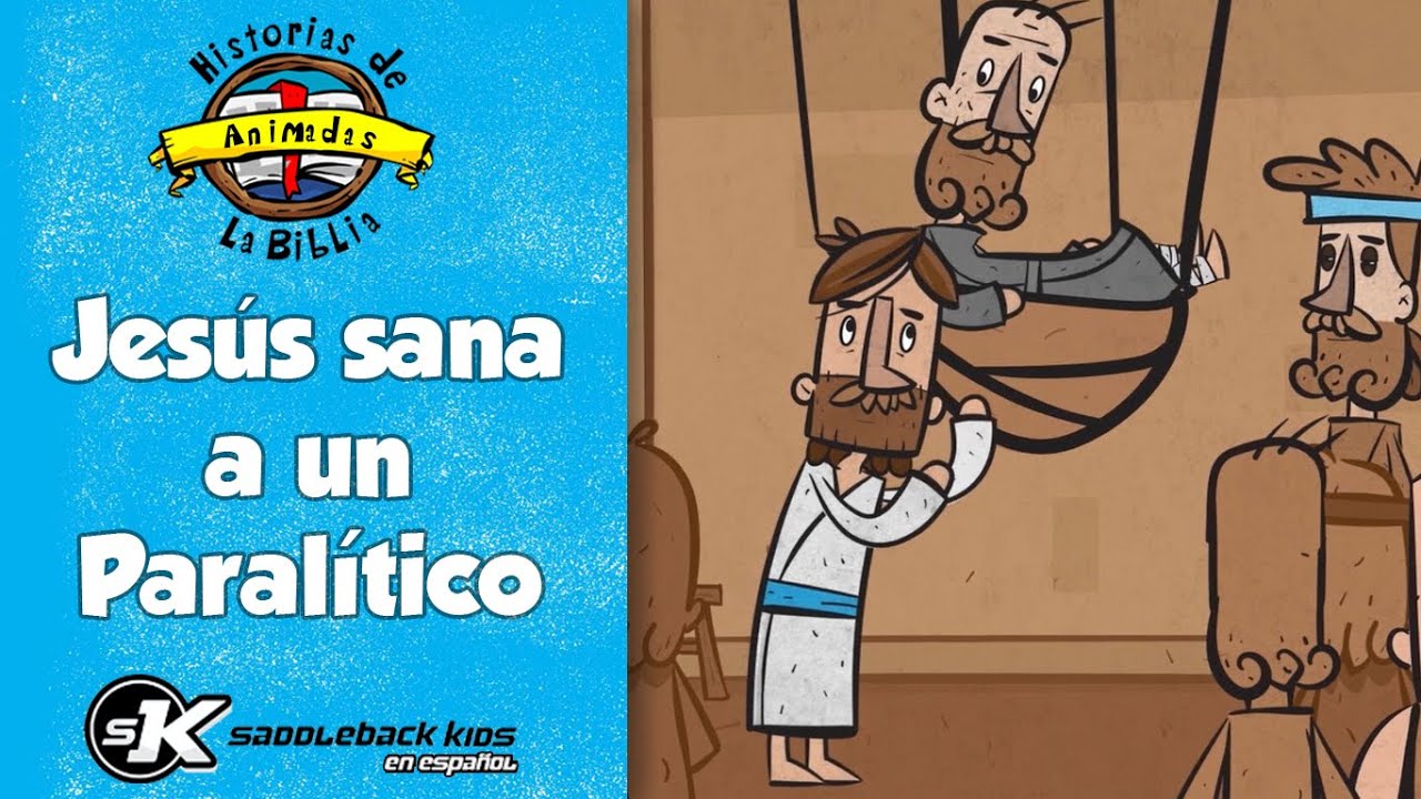 Historias de la Biblia | Jesús sana a un paralítico | Saddleback Kids ...