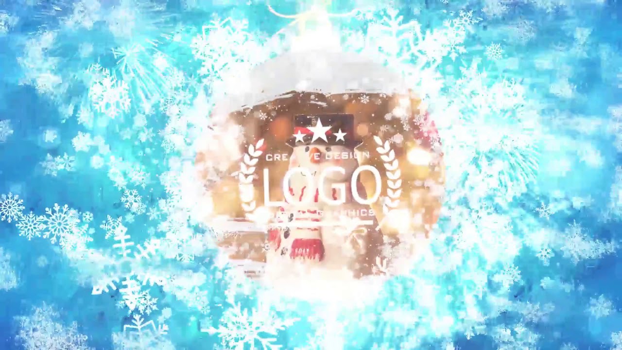 Christmas Logo intro Animation #277 - YouTube