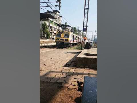 Local Fast Train Arriving On Dombivali Railway station #mumbailocaltrain #train - YouTube