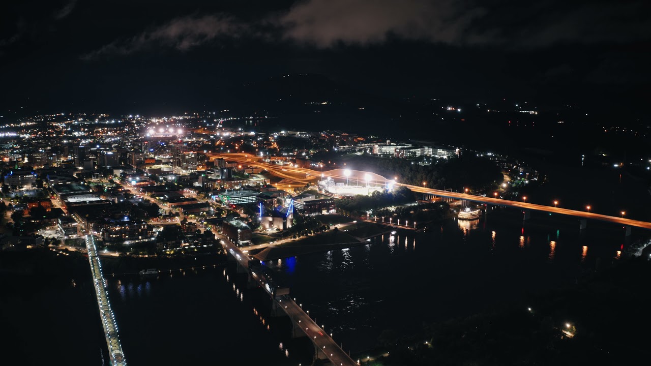 Drone Video | City Lights | Night View - YouTube