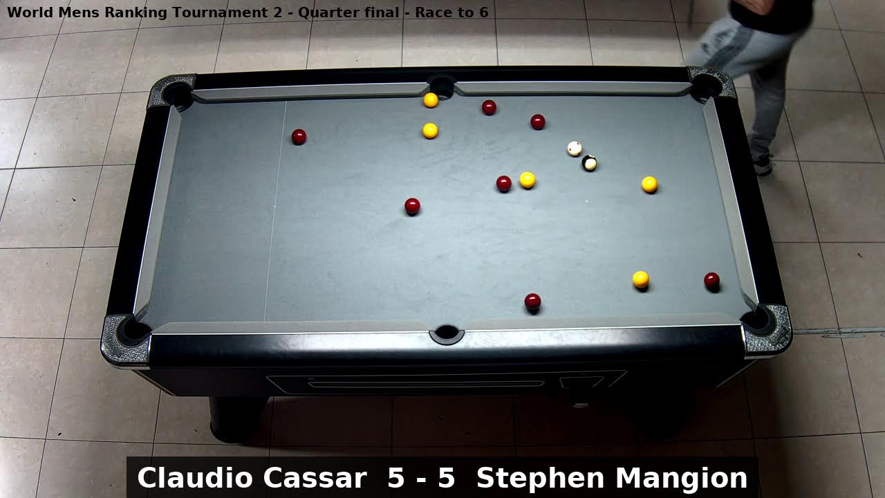Claudio Cassar vs Stephen Mangion | World Mens Ranking Tournament 2 ...