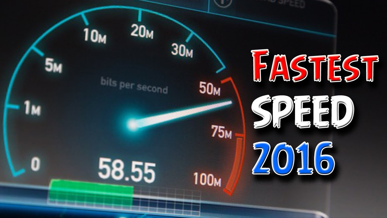 Top 5 Fastest Internet in the World- 2016! - YouTube