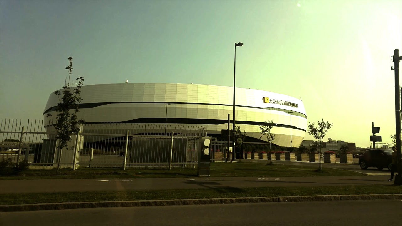 Ville de Québec, Colisée pepsi, centre vidéotron etc. - YouTube