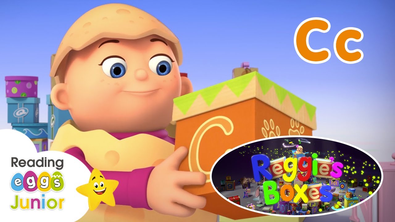 Learn Letter C 🐈 Reggie’s Boxes 🎁 Learning Letters 🔤English Alphabet ...