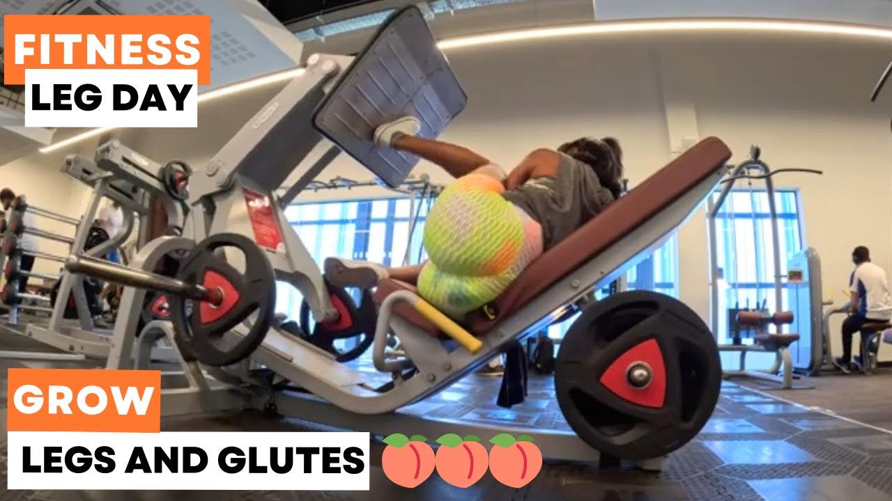FITNESS | Grow Legs and Glutes🍑🍑🍑 | LEG DAY #fitness #goals #weightloss ...